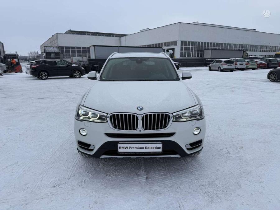 White BMW X3 2014 in Marijampole, with an engine capacity of 2.99 L and mileage of 241 thousand km for 14700 €, photo 7 on AUTOMOTO.COM.LV