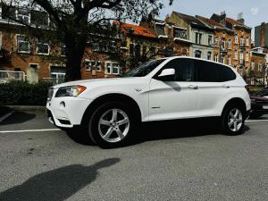 White BMW X3 2014 in Vilnius, with an engine capacity of 2.00 L and mileage of 170 thousand km for 10500 €, photo 4 on AUTOMOTO.COM.LV