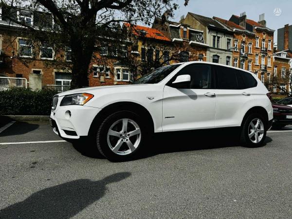 White BMW X3 2014 in Vilnius, with an engine capacity of 2.00 L and mileage of 170 thousand km for 10500 €, photo 4 on AUTOMOTO.COM.LV