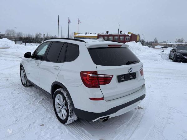 White BMW X3 2014 in Telschi, with an engine capacity of 2.00 L and mileage of 261 thousand km for 11300 €, photo 4 on AUTOMOTO.COM.LV