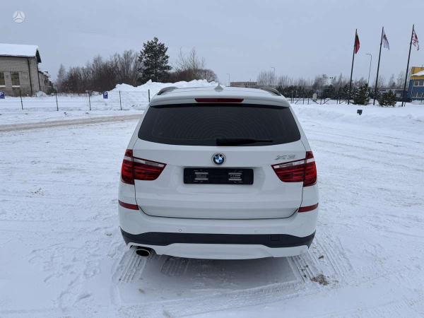 White BMW X3 2014 in Telschi, with an engine capacity of 2.00 L and mileage of 261 thousand km for 11300 €, photo 5 on AUTOMOTO.COM.LV