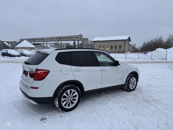 White BMW X3 2014 in Telschi, with an engine capacity of 2.00 L and mileage of 261 thousand km for 11300 €, photo 7 on AUTOMOTO.COM.LV