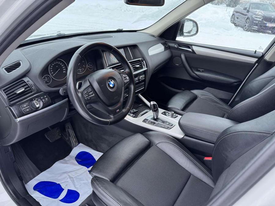 Balts BMW X3 2014 Telšiai, ar dzinēja tilpumu 2.00 L un nobraukumu 261 tūkst. km par 11300 €, foto 14 vietnē AUTOMOTO.COM.LV