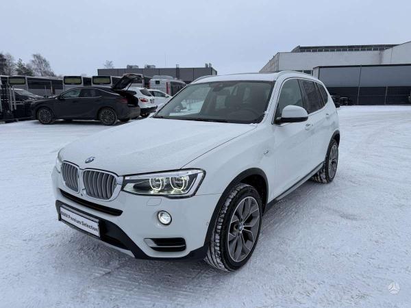 White BMW X3 2014 in Marijampole, with an engine capacity of 2.99 L and mileage of 240 thousand km for 13900 €, photo 1 on AUTOMOTO.COM.LV