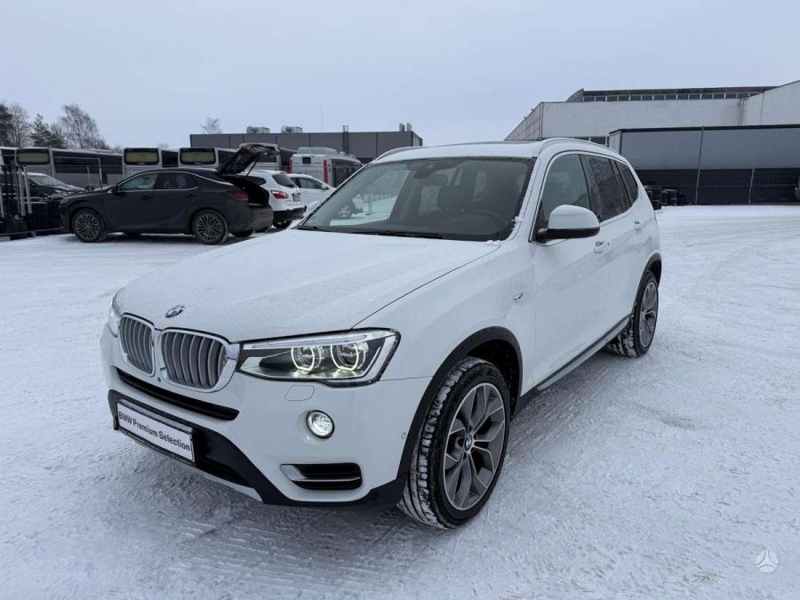 White BMW X3 2014 in Marijampole, with an engine capacity of 2.99 L and mileage of 240 thousand km for 13900 €, photo 1 on AUTOMOTO.COM.LV