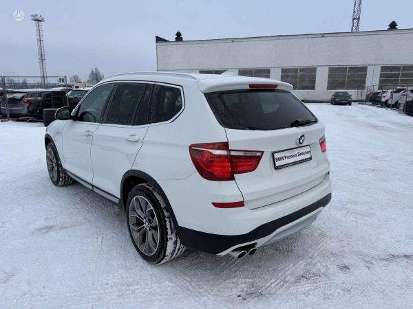 White BMW X3 2014 in Marijampole, with an engine capacity of 2.99 L and mileage of 240 thousand km for 13900 €, photo 3 on AUTOMOTO.COM.LV