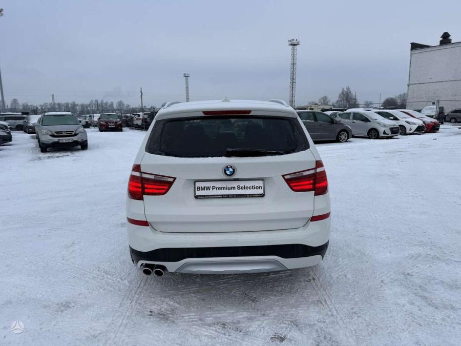 White BMW X3 2014 in Marijampole, with an engine capacity of 2.99 L and mileage of 240 thousand km for 13900 €, photo 4 on AUTOMOTO.COM.LV