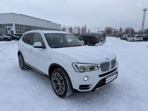 White BMW X3 2014 in Marijampole, with an engine capacity of 2.99 L and mileage of 240 thousand km for 13900 €, photo 5 on AUTOMOTO.COM.LV