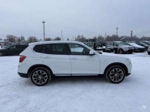 White BMW X3 2014 in Marijampole, with an engine capacity of 2.99 L and mileage of 240 thousand km for 13900 €, photo 6 on AUTOMOTO.COM.LV
