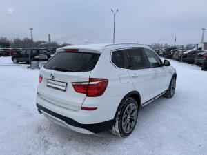 White BMW X3 2014 in Marijampole, with an engine capacity of 2.99 L and mileage of 240 thousand km for 13900 €, photo 7 on AUTOMOTO.COM.LV