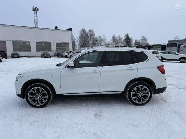 White BMW X3 2014 in Marijampole, with an engine capacity of 2.99 L and mileage of 240 thousand km for 13500 €, photo 2 on AUTOMOTO.COM.LV