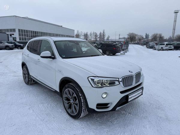 White BMW X3 2014 in Marijampole, with an engine capacity of 2.99 L and mileage of 240 thousand km for 13500 €, photo 4 on AUTOMOTO.COM.LV