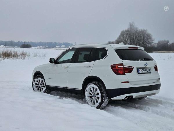 Balts BMW X3 2014 Kauņa, ar dzinēja tilpumu 2.00 L un nobraukumu 315 tūkst. km par 9500 €, foto 6 vietnē AUTOMOTO.COM.LV