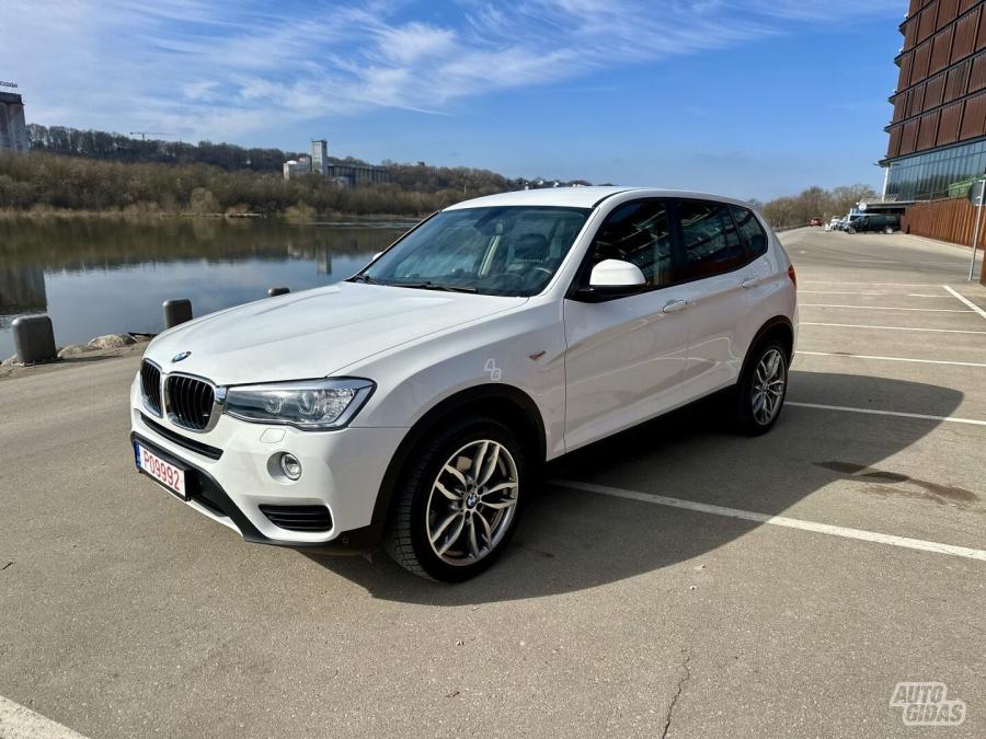 Balts BMW X3 2014 Kauņa, ar dzinēja tilpumu 2.00 L un nobraukumu 194 tūkst. km par 14250 €, foto 1 vietnē AUTOMOTO.COM.LV