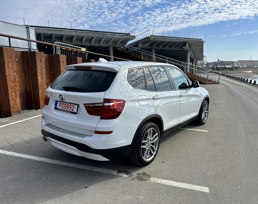 Balts BMW X3 2014 Kauņa, ar dzinēja tilpumu 2.00 L un nobraukumu 194 tūkst. km par 14250 €, foto 7 vietnē AUTOMOTO.COM.LV