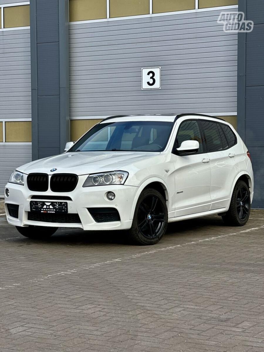 White BMW X3 2014 in Kretinga, with an engine capacity of 3.00 L and mileage of 205 thousand km for 9999 €, photo 1 on AUTOMOTO.COM.LV