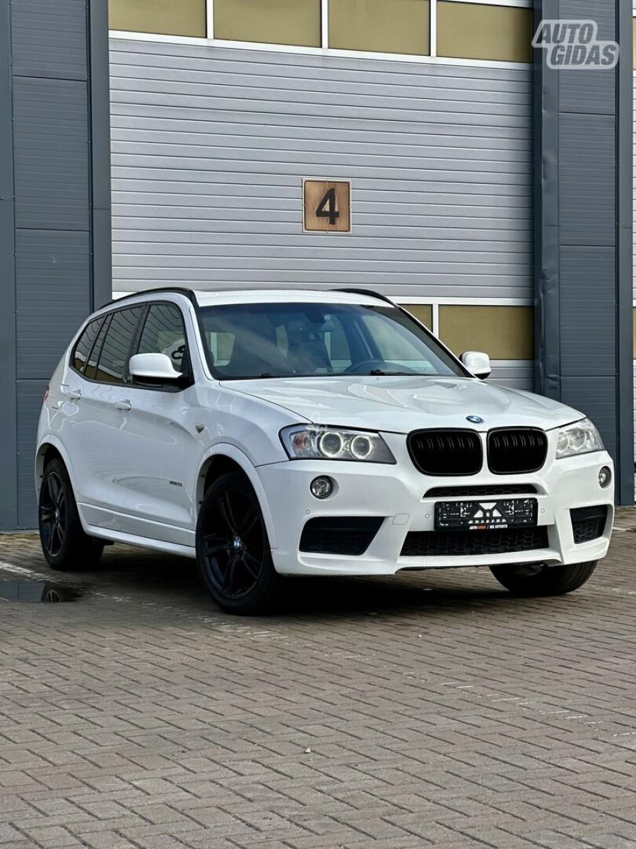 White BMW X3 2014 in Kretinga, with an engine capacity of 3.00 L and mileage of 205 thousand km for 9999 €, photo 4 on AUTOMOTO.COM.LV