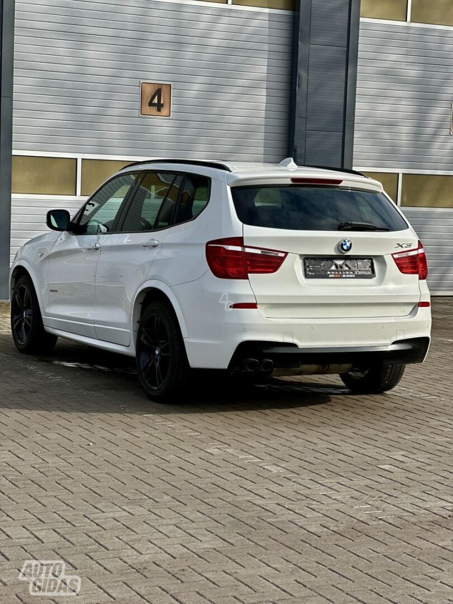 White BMW X3 2014 in Kretinga, with an engine capacity of 3.00 L and mileage of 205 thousand km for 9999 €, photo 8 on AUTOMOTO.COM.LV