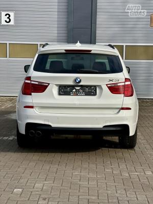 White BMW X3 2014 in Kretinga, with an engine capacity of 3.00 L and mileage of 205 thousand km for 9999 €, photo 9 on AUTOMOTO.COM.LV