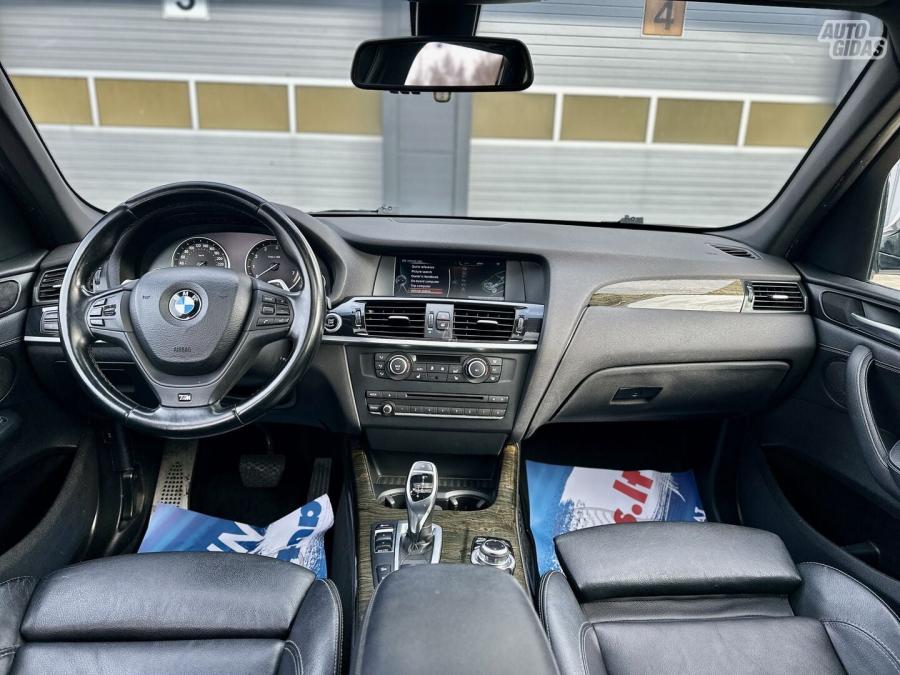White BMW X3 2014 in Kretinga, with an engine capacity of 3.00 L and mileage of 205 thousand km for 9999 €, photo 18 on AUTOMOTO.COM.LV