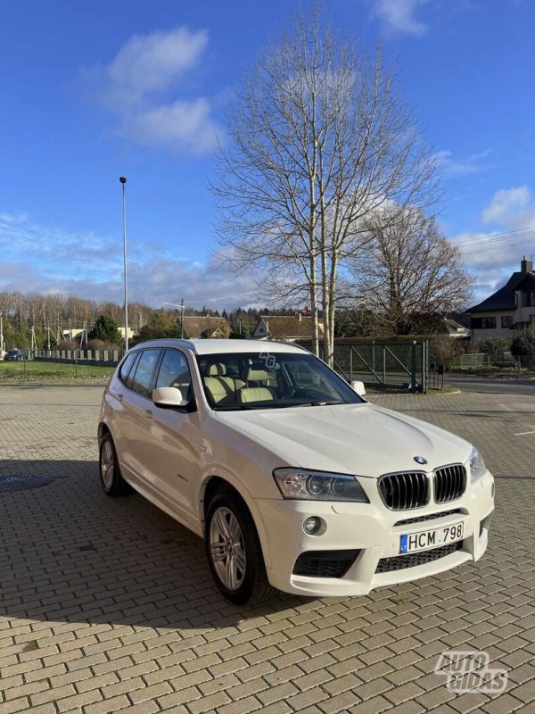 Balts BMW X3 2014 Kauņa, ar dzinēja tilpumu 2.00 L un nobraukumu 176 tūkst. km par 9800 €, foto 1 vietnē AUTOMOTO.COM.LV