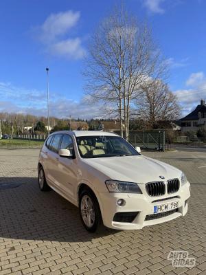 Balts BMW X3 2014 Kauņa, ar dzinēja tilpumu 2.00 L un nobraukumu 176 tūkst. km par 9800 €, foto  vietnē AUTOMOTO.COM.LV