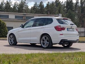 White BMW X3 2014 in Daugavpils, with an engine capacity of 2.00 L and mileage of 250 thousand km for 15555 €, photo  on AUTOMOTO.COM.LV