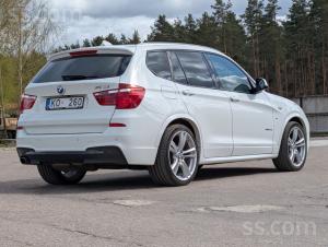 Balts BMW X3 2014 Daugavpils, ar dzinēja tilpumu 2.00 L un nobraukumu 250 tūkst. km par 15555 €, foto 3 vietnē AUTOMOTO.COM.LV