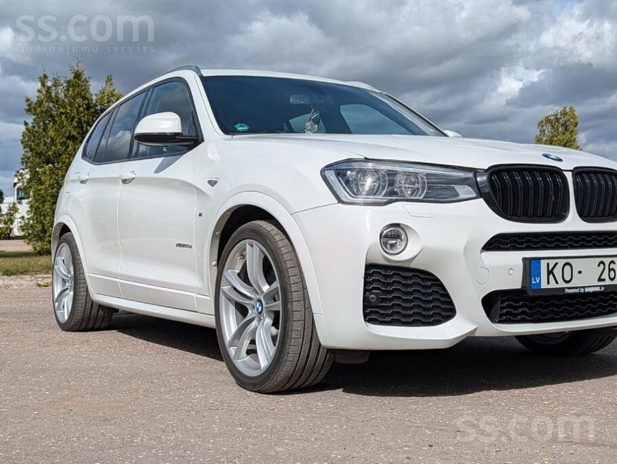 Balts BMW X3 2014 Daugavpils, ar dzinēja tilpumu 2.00 L un nobraukumu 250 tūkst. km par 15555 €, foto 6 vietnē AUTOMOTO.COM.LV