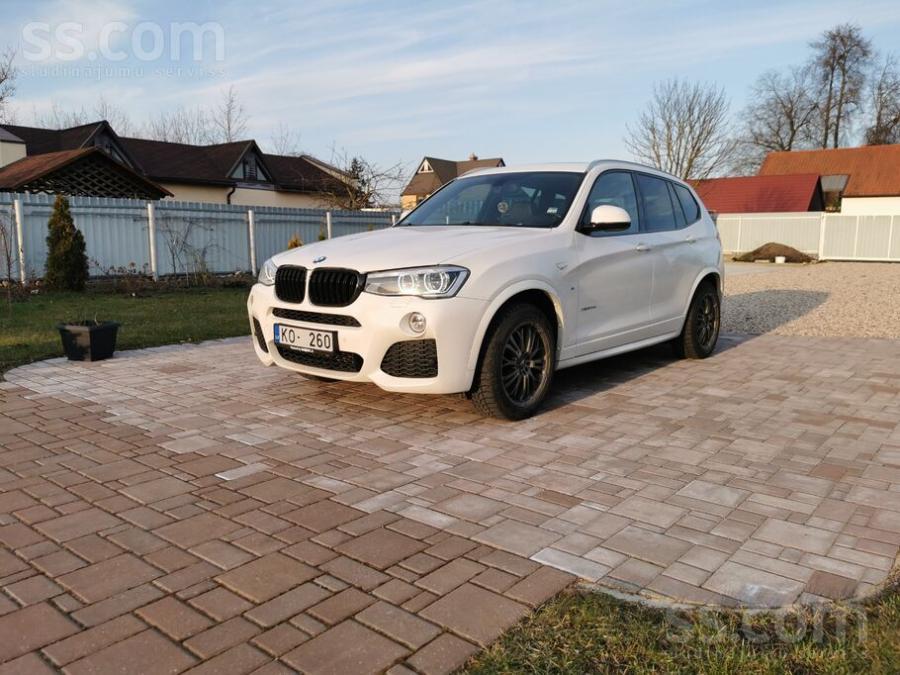 Balts BMW X3 2014 Daugavpils, ar dzinēja tilpumu 2.00 L un nobraukumu 250 tūkst. km par 15555 €, foto 15 vietnē AUTOMOTO.COM.LV