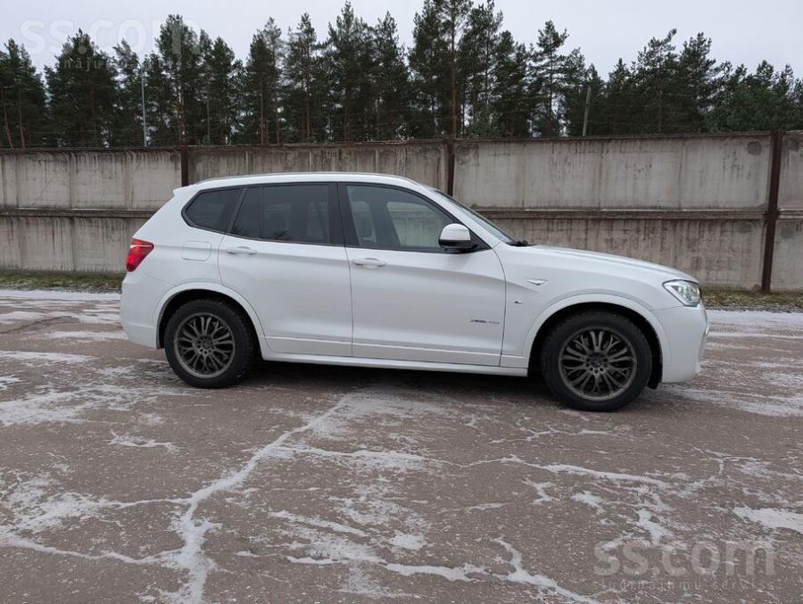 Balts BMW X3 2014 Daugavpils, ar dzinēja tilpumu 2.00 L un nobraukumu 250 tūkst. km par 15555 €, foto 22 vietnē AUTOMOTO.COM.LV