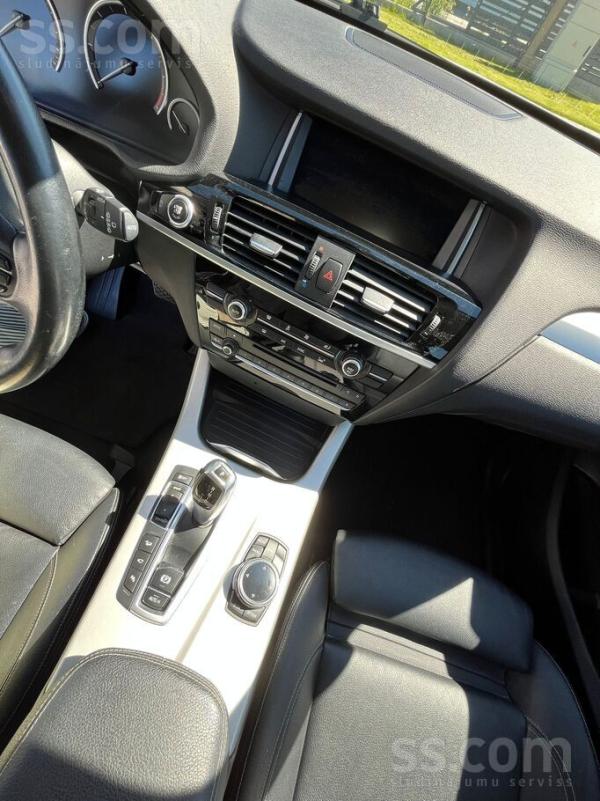White BMW X3 2014 in Riga, with an engine capacity of 2.00 L and mileage of 302 thousand km for 12800 €, photo 9 on AUTOMOTO.COM.LV