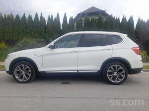 Белый БМВ Х3 2014 в Рига, объемом двигателя 3.00 л и пробегом 240 тыс. км за 14990 €, фото  на AUTOMOTO.COM.LV