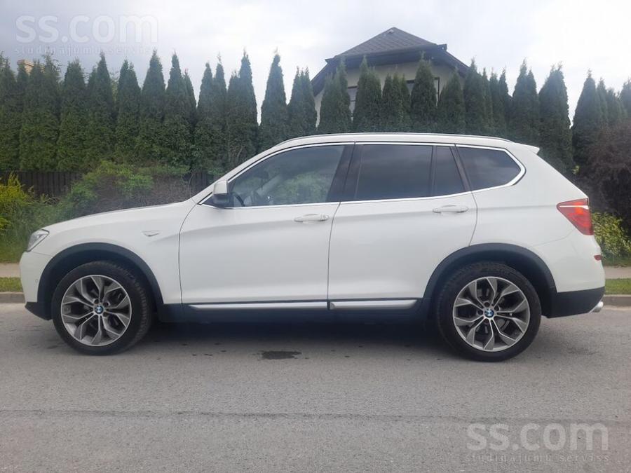 White BMW X3 2014 in Riga, with an engine capacity of 3.00 L and mileage of 240 thousand km for 14990 €, photo 1 on AUTOMOTO.COM.LV