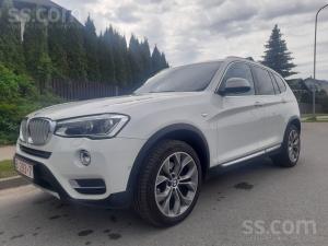 White BMW X3 2014 in Riga, with an engine capacity of 3.00 L and mileage of 240 thousand km for 14990 €, photo 3 on AUTOMOTO.COM.LV