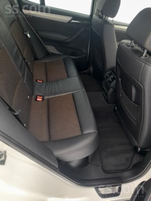 White BMW X3 2014 in Riga, with an engine capacity of 3.00 L and mileage of 240 thousand km for 14990 €, photo 18 on AUTOMOTO.COM.LV