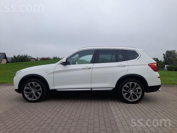 White BMW X3 2014 in Riga, with an engine capacity of 3.00 L and mileage of 240 thousand km for 14990 €, photo 1 on AUTOMOTO.COM.LV