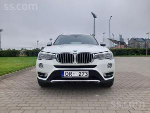 White BMW X3 2014 in Riga, with an engine capacity of 3.00 L and mileage of 240 thousand km for 14990 €, photo 4 on AUTOMOTO.COM.LV