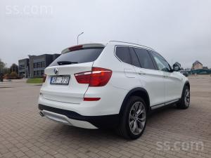 White BMW X3 2014 in Riga, with an engine capacity of 3.00 L and mileage of 240 thousand km for 14990 €, photo 5 on AUTOMOTO.COM.LV