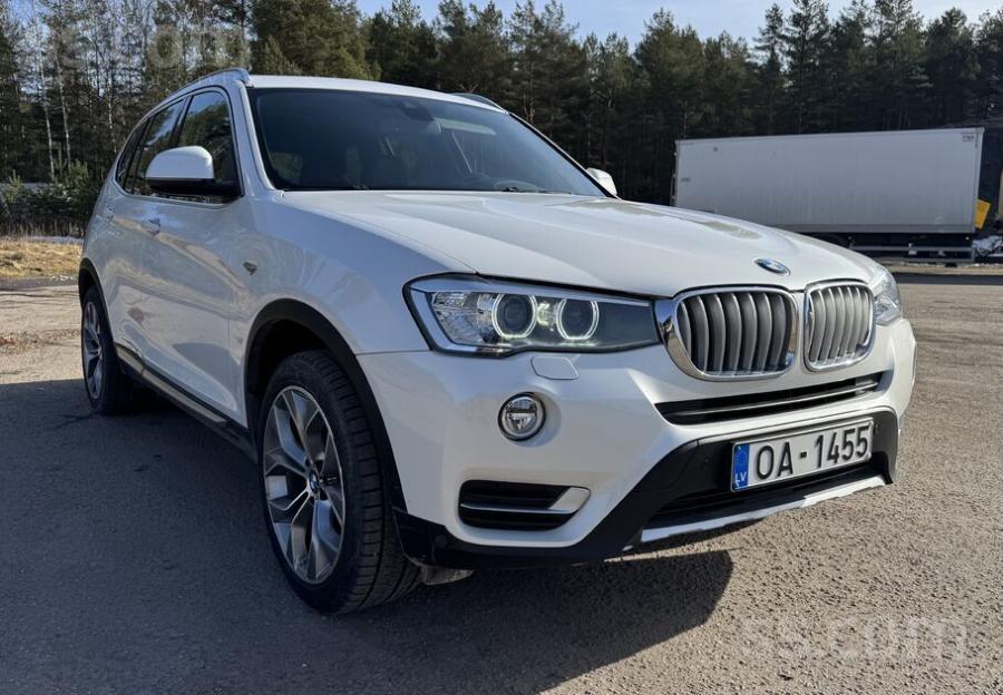 Balts BMW X3 2014 Rīga, ar dzinēja tilpumu 2.00 L un nobraukumu 191 tūkst. km par 14000 €, foto 1 vietnē AUTOMOTO.COM.LV