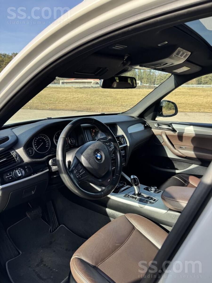 Balts BMW X3 2014 Rīga, ar dzinēja tilpumu 2.00 L un nobraukumu 191 tūkst. km par 14000 €, foto 12 vietnē AUTOMOTO.COM.LV