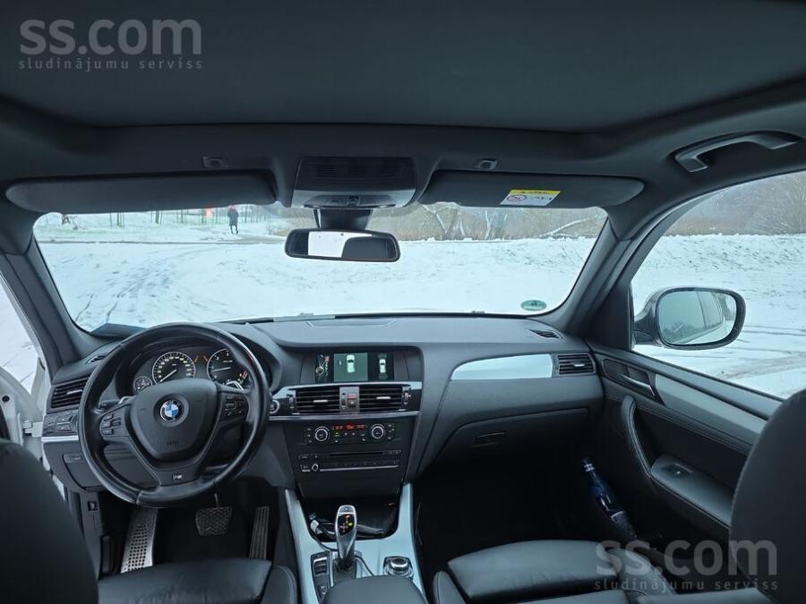 Белый БМВ Х3 2014 в Рига, объемом двигателя 3.00 л и пробегом 0 тыс. км за 14850 €, фото 24 на AUTOMOTO.COM.LV