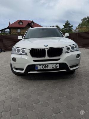 White BMW X3 2014 in Vievis, with an engine capacity of 2.00 L and mileage of 148 thousand km for 13200 €, photo  on AUTOMOTO.COM.LV