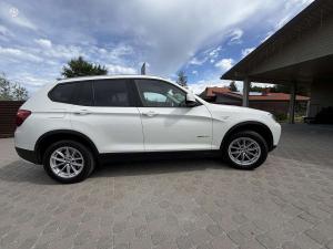 White BMW X3 2014 in Vievis, with an engine capacity of 2.00 L and mileage of 148 thousand km for 13200 €, photo 6 on AUTOMOTO.COM.LV
