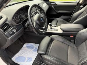 White BMW X3 2014 in Vievis, with an engine capacity of 2.00 L and mileage of 148 thousand km for 13200 €, photo 11 on AUTOMOTO.COM.LV