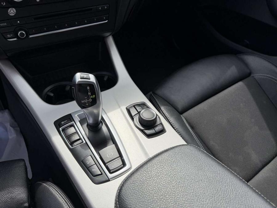 White BMW X3 2014 in Vievis, with an engine capacity of 2.00 L and mileage of 148 thousand km for 13200 €, photo 14 on AUTOMOTO.COM.LV