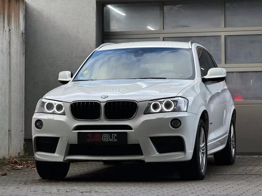 White BMW X3 2014 in Riga, with an engine capacity of 2.00 L and mileage of 260 thousand km for 14300 €, photo 5 on AUTOMOTO.COM.LV
