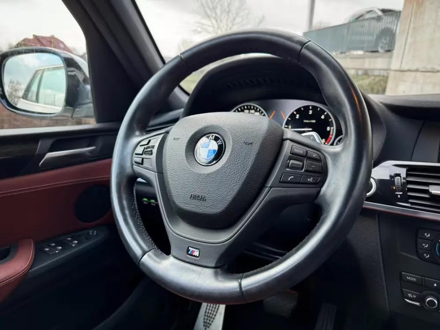 White BMW X3 2014 in Riga, with an engine capacity of 2.00 L and mileage of 260 thousand km for 14300 €, photo 15 on AUTOMOTO.COM.LV