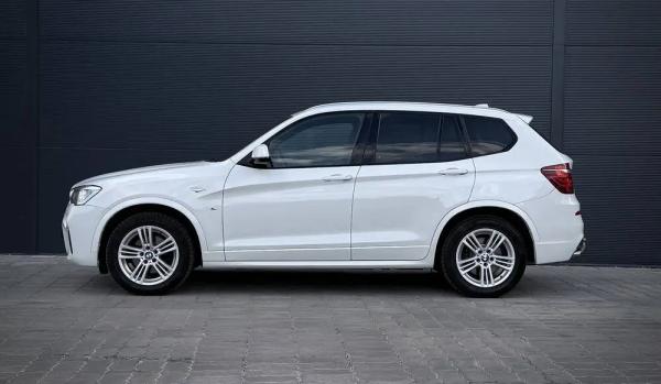 White BMW X3 2014 in Riga, with an engine capacity of 2.00 L and mileage of 201 thousand km for 16450 €, photo 2 on AUTOMOTO.COM.LV