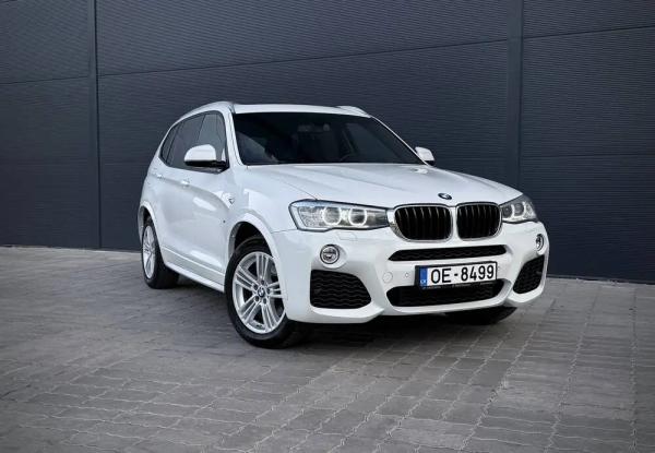 White BMW X3 2014 in Riga, with an engine capacity of 2.00 L and mileage of 201 thousand km for 16450 €, photo 4 on AUTOMOTO.COM.LV